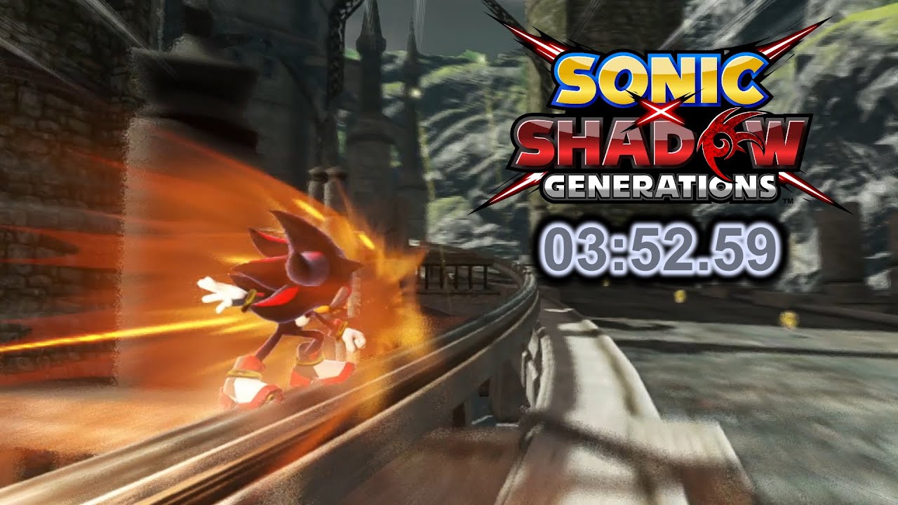Sonic X Shadow Generations - Kingdom Valley Act 1 Speedrun - 03:52.59 - YouTube