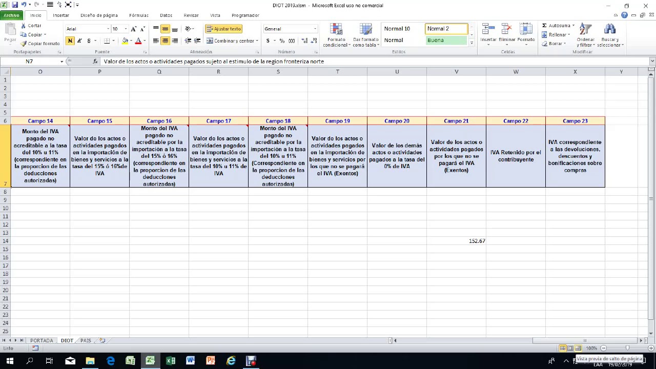 CARGA BATCH DIOT 2019 - YouTube