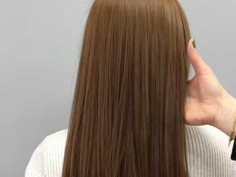 Market boyasıyla boyanmış bir saçı açıcı kullanmadan açtık.