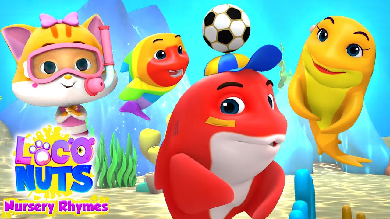 Baby Shark Song | Nursery Rhymes and Kids Songs with Loco Nuts - YouTube