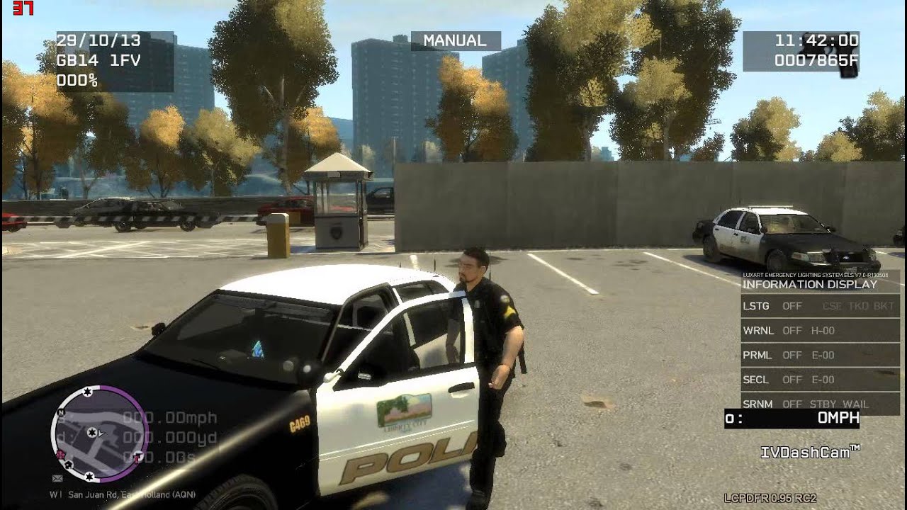 LCPD:FR LCPD Officer Involved TC leads to Felony Pursuit EFLC - YouTube