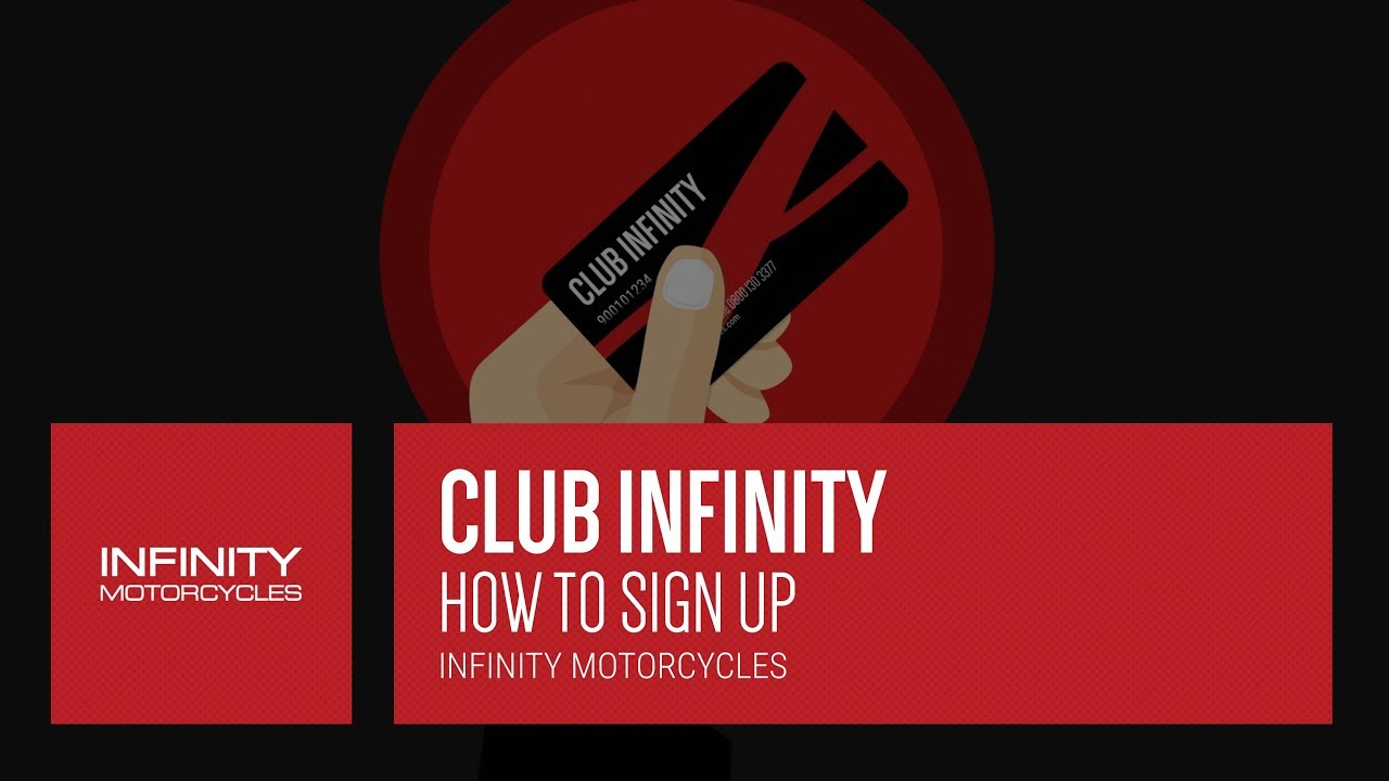 Signing up to Club Infinity | Infinity Explained - YouTube