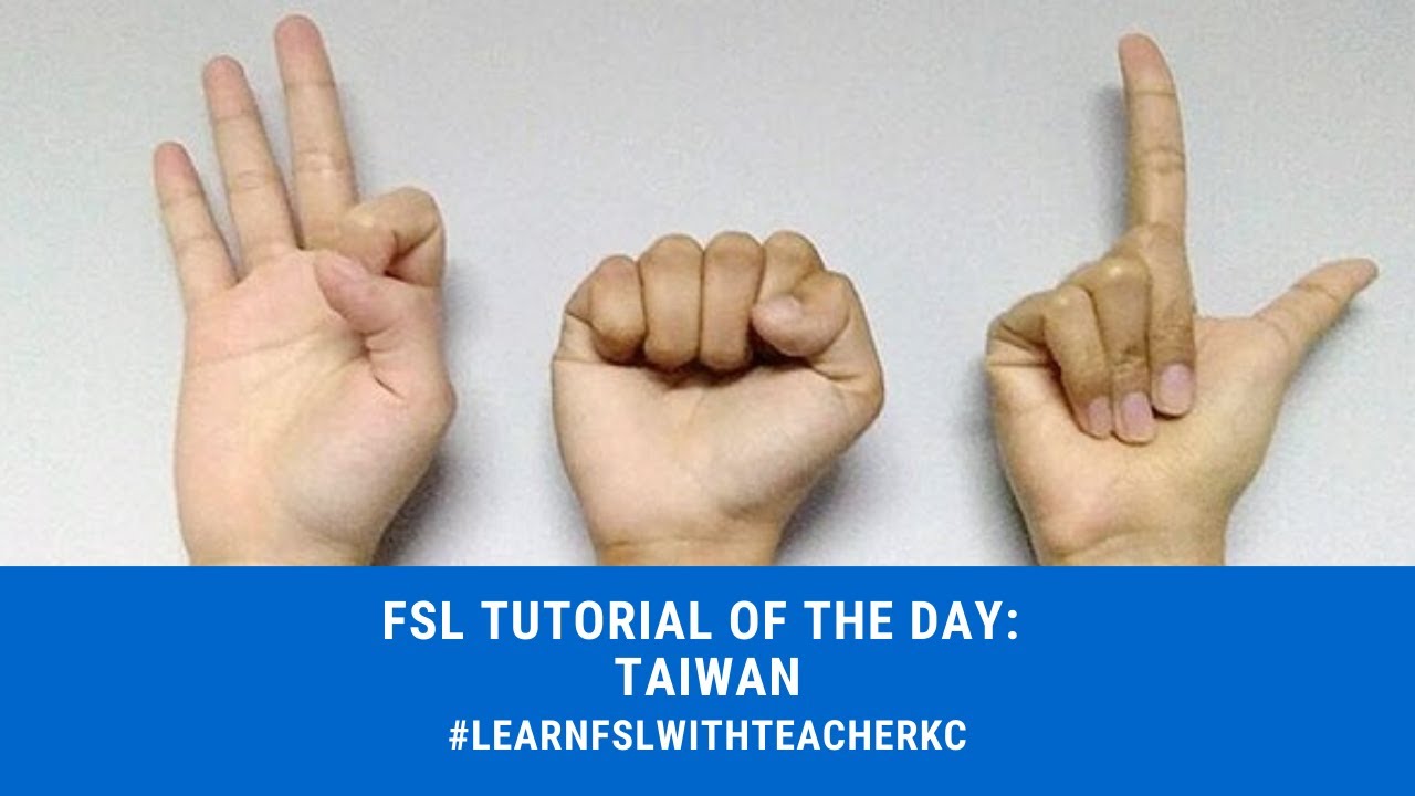 Learn Filipino Sign Language: Taiwan Tutorial | Explore the Beauty of ...