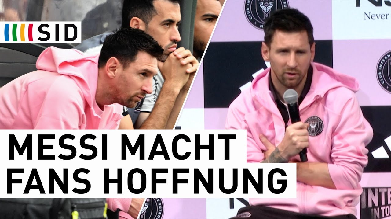 Messi erklärt sich: "Es war wirklich Pech" | SID - YouTube