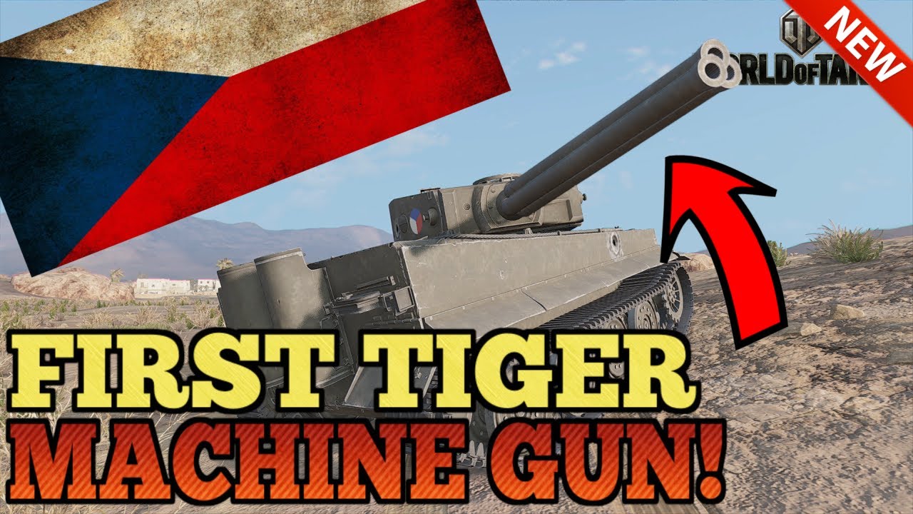 TIGER MACHINE GUN! || Tiger I A18: Official Review || World of Tanks ...