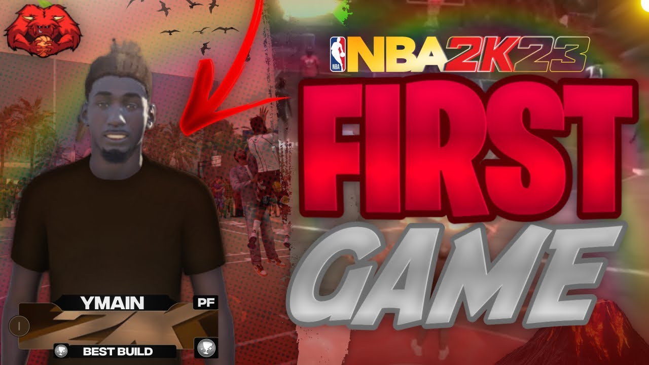 My First NBA 2k23 Game in the City - YouTube