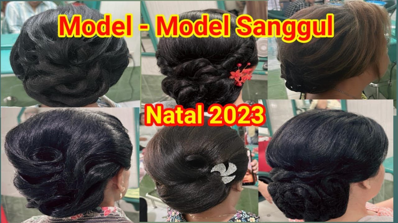 Model-Model Sanggul Natal 2023@agustinasembiringMUA.Hairdo - YouTube