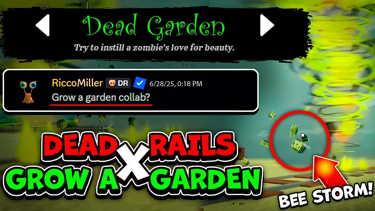 DEAD RAILS x GROW A GARDEN COLLAB is COMING... 🤯 - YouTube