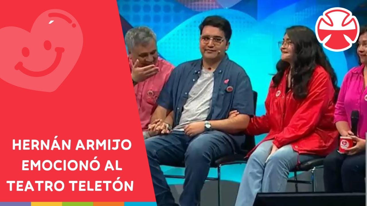 Hernán Armijo emocionó al Teatro Teletón con su historia - YouTube