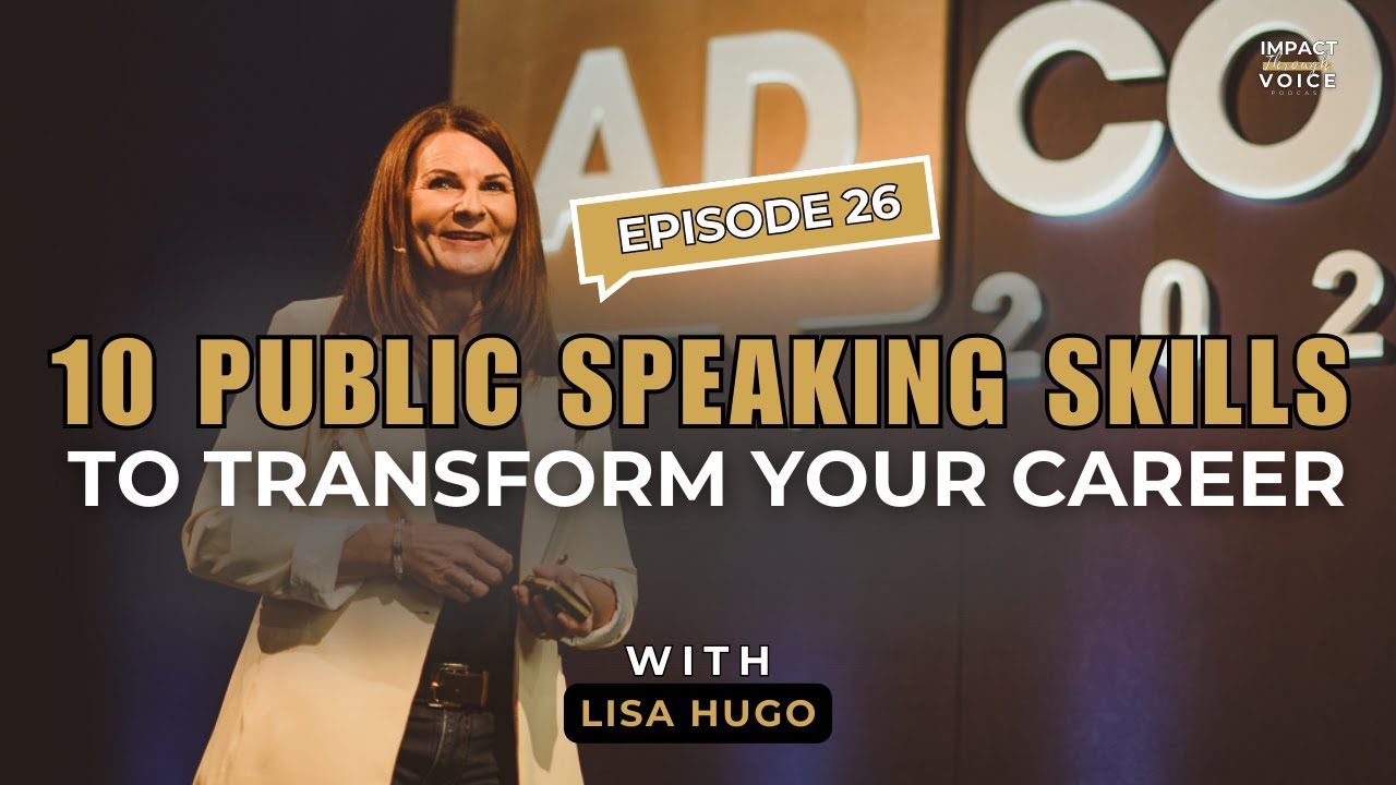 10 Public Speaking Skills to Transform Your Career - YouTube