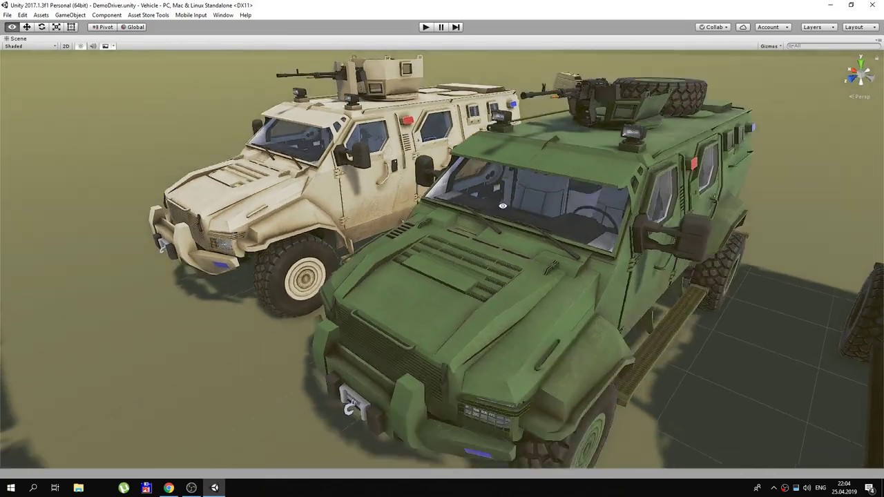 Military truck for unity - YouTube