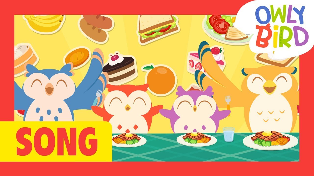Food Song Compilation 30 min | Nursery Rhymes | OwlyBird | Kids Songs ...