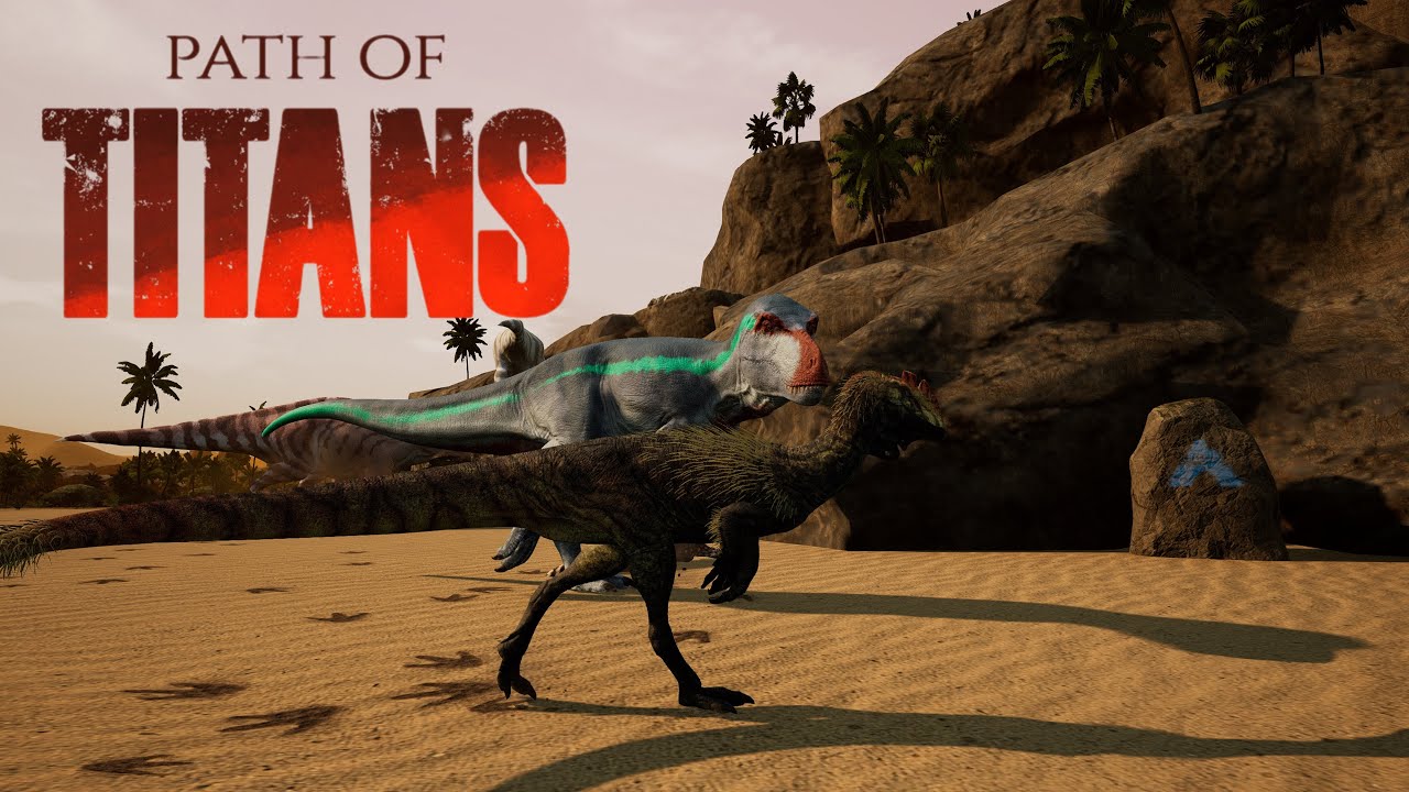 Fighting a Daspletosaurus as a Dilo in Path of Titans| 1080p HD 🦎 - YouTube