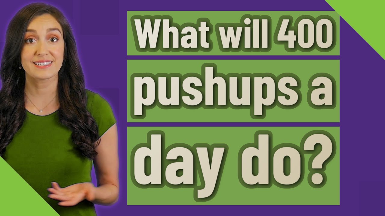What will 400 pushups a day do? - YouTube