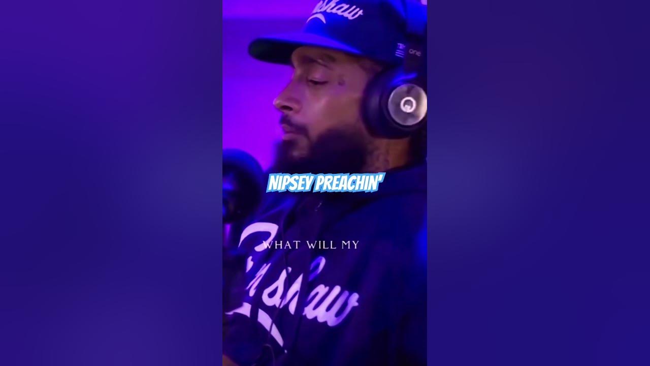 Nipsey Hussle Speaking Facts Part 2 ️ Trending Edit Reels Shorts