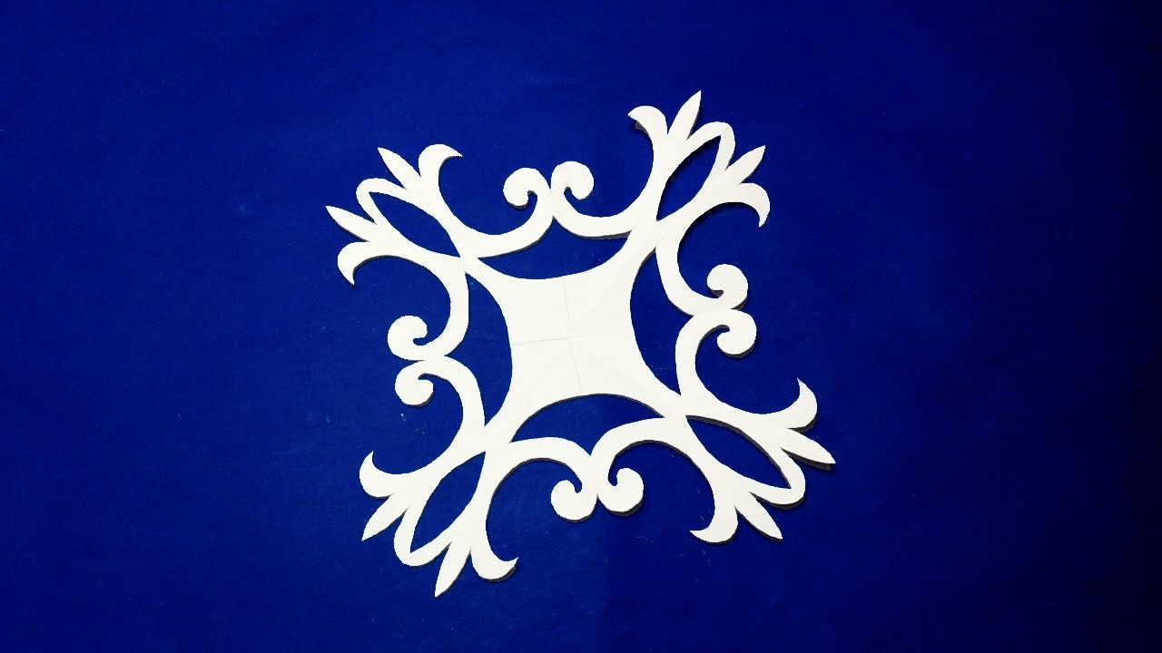 Paper Cutting-DIY-How to make Easy paper cutting design?Easy Paper ...