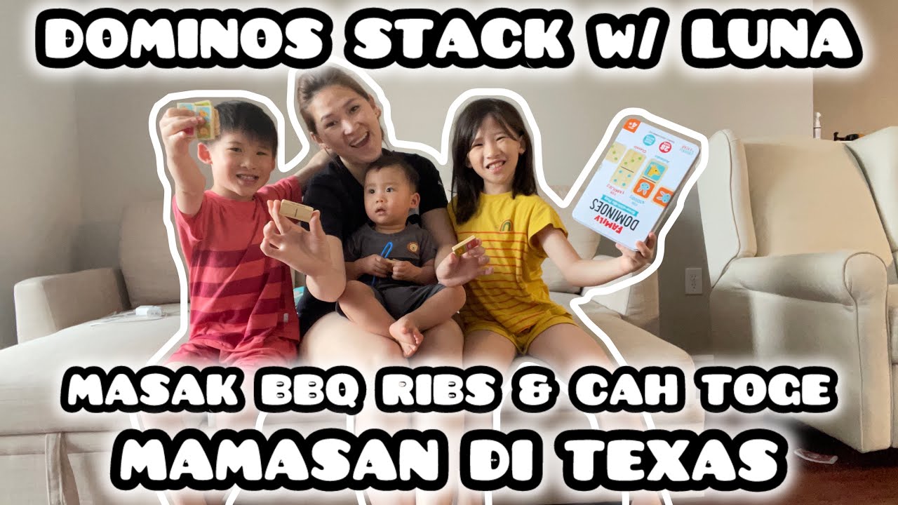 MENU SIMPLE MASAKAN RUMAHAN || CAH TOGE dan BARBECUE RIBS || DOMINOS STACK - YouTube
