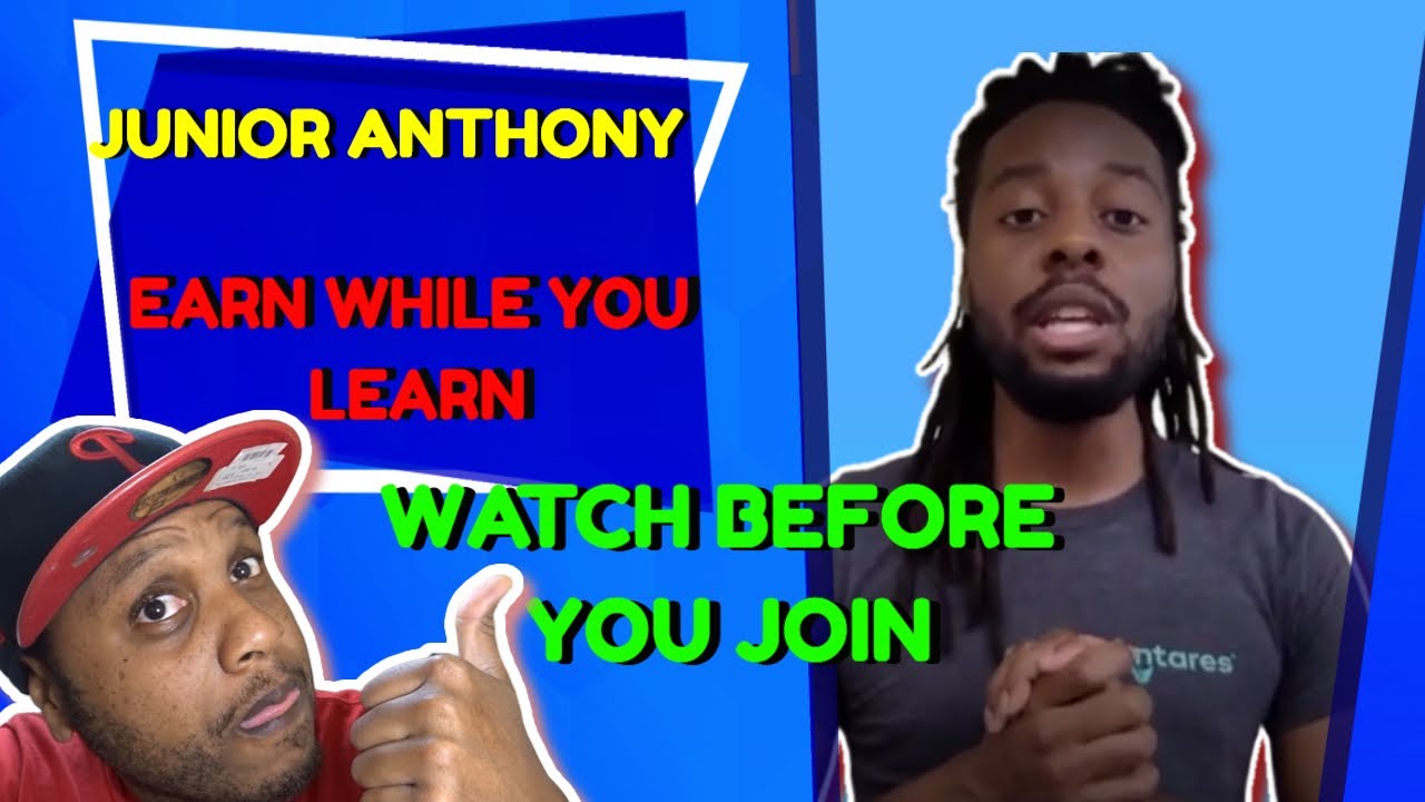 JUNIOR ANTHONY EARN WHILE YOU LEARN - YouTube
