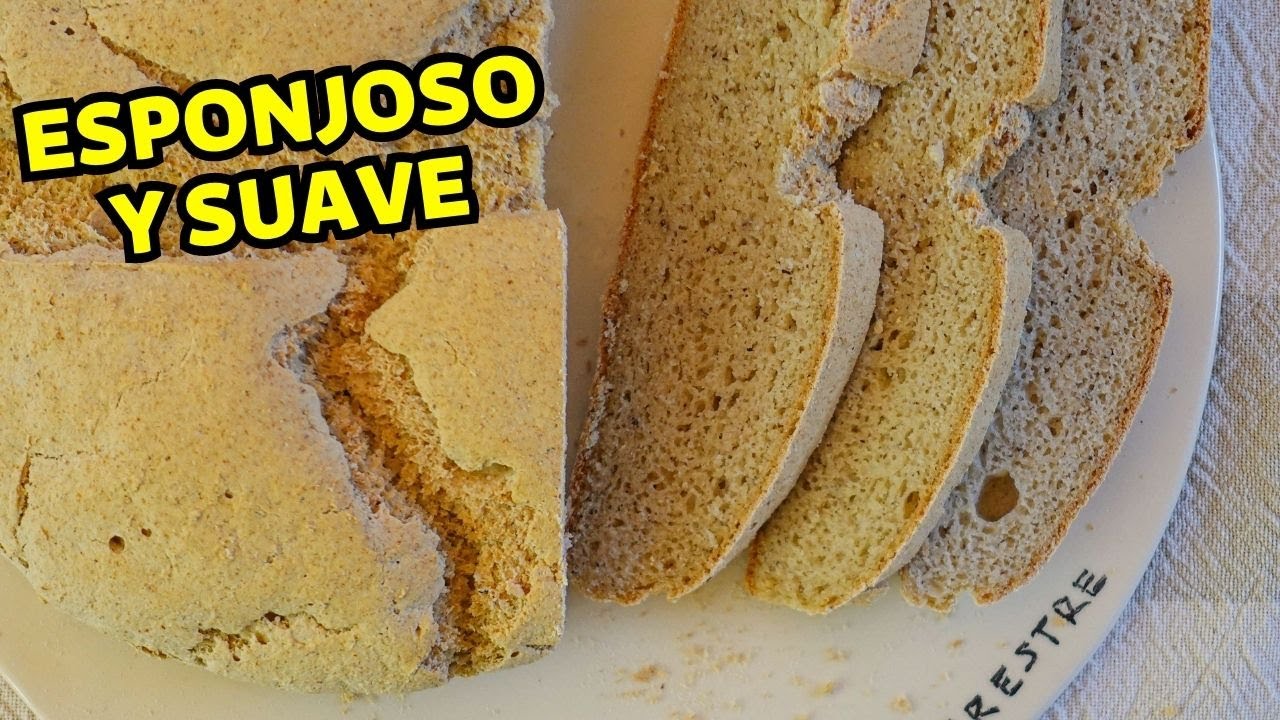 🔸 Pan VEGANO casero sin TACC [receta fácil] - YouTube