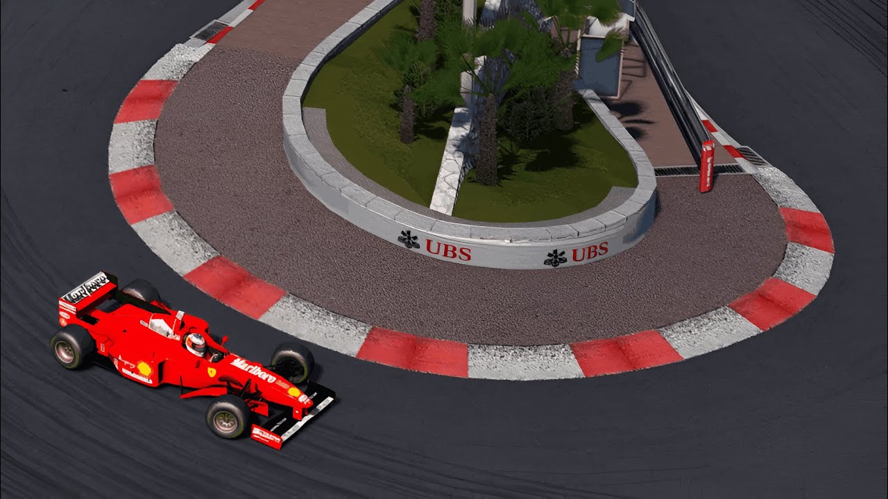 Ferrari F310B - Monaco 2022 - Assetto Corsa TV Cam - YouTube