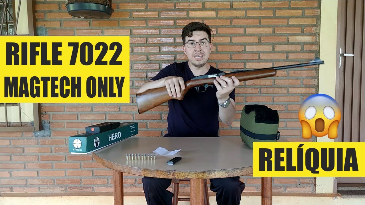 Rifle 7022 MAGTECH ONLY CBC - Relíquia - YouTube