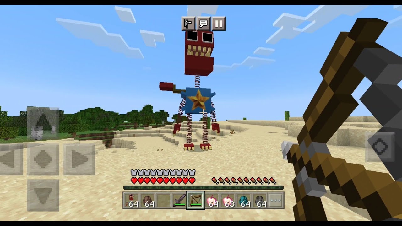 Mob Entertainment - Project Playtime Boxy Boo MOD in Minecraft PE - YouTube