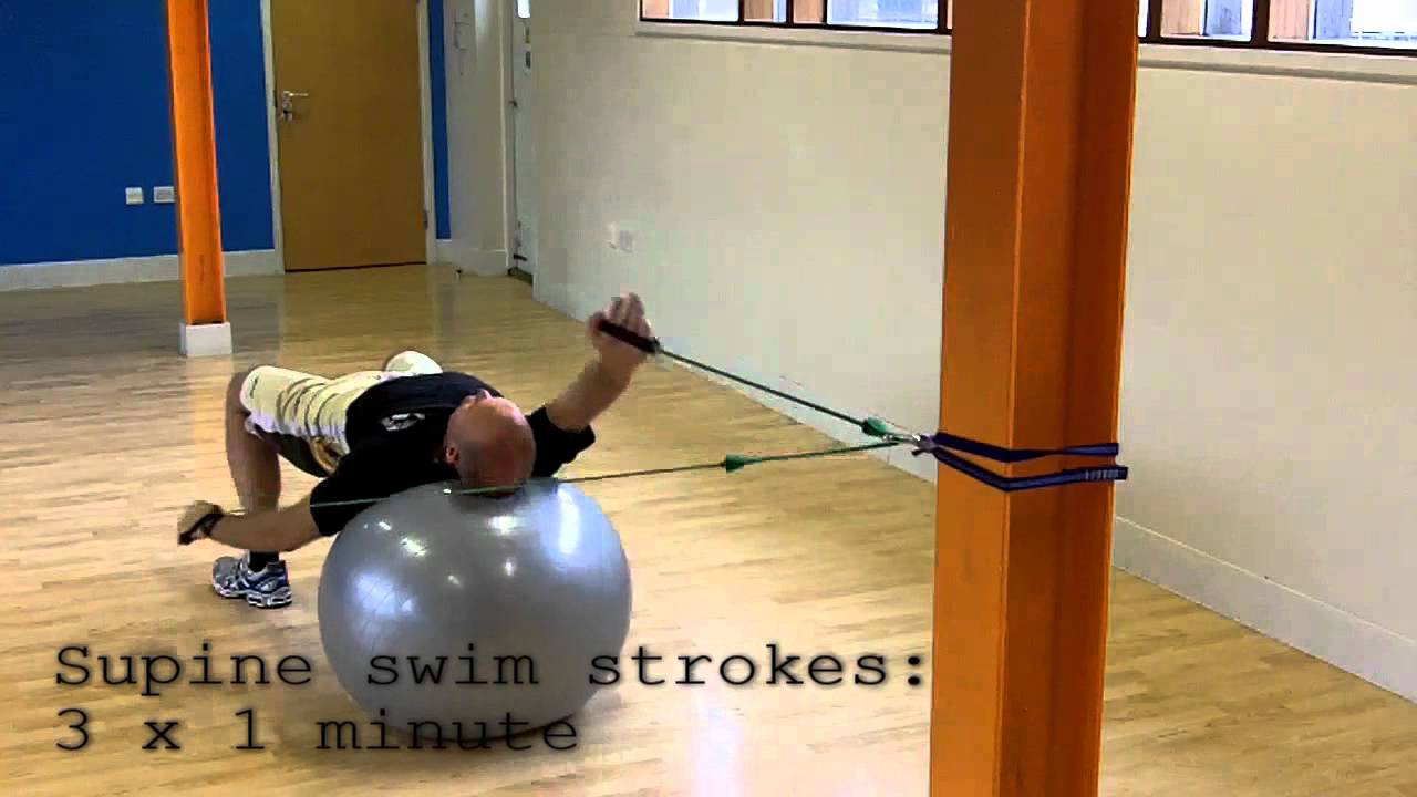 Shoulder workout for surfing. - YouTube