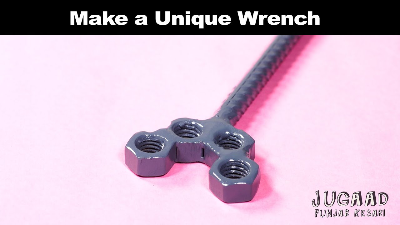 Make a Unique Wrench - YouTube
