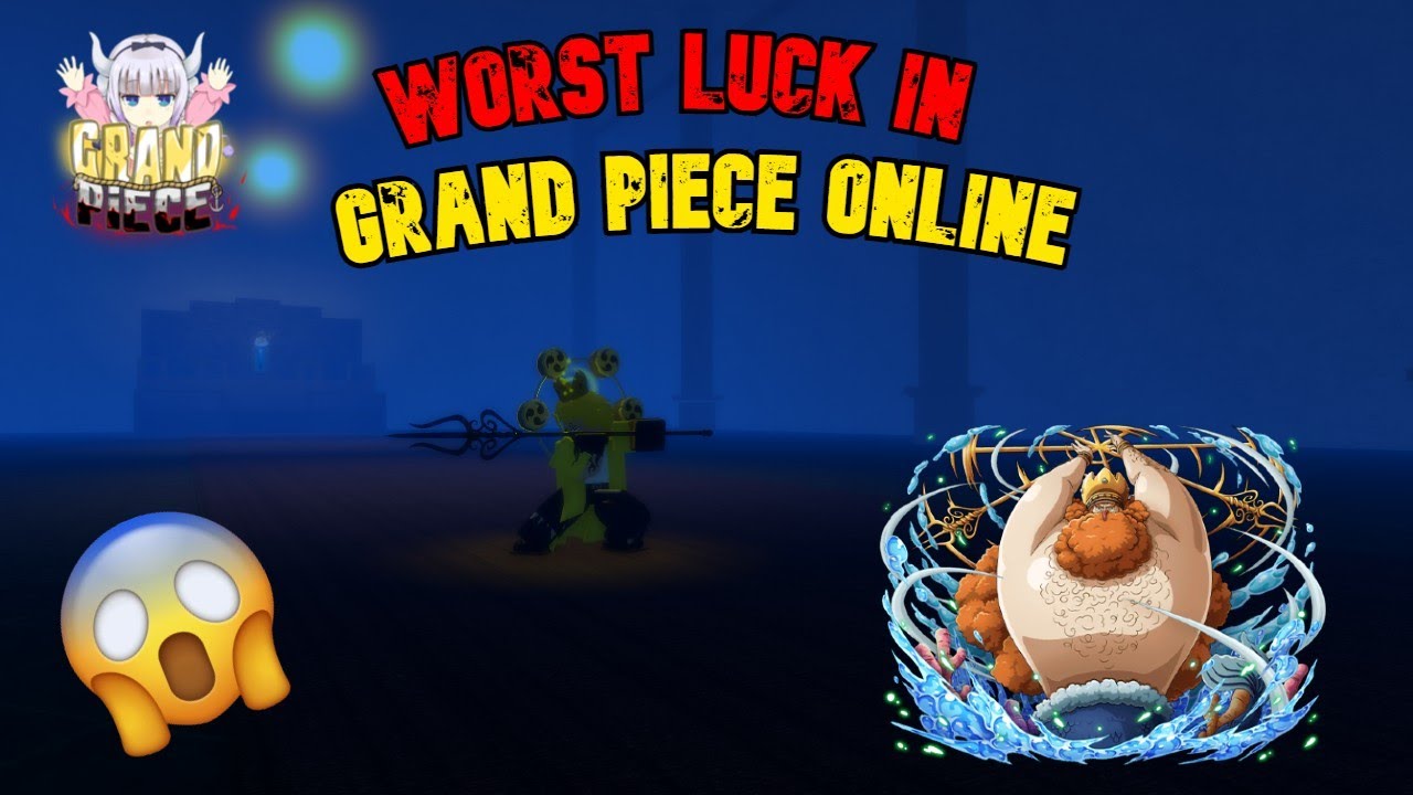 Grinding Neptune Until I Get His Trident | WORST LUCK IN GPO - YouTube