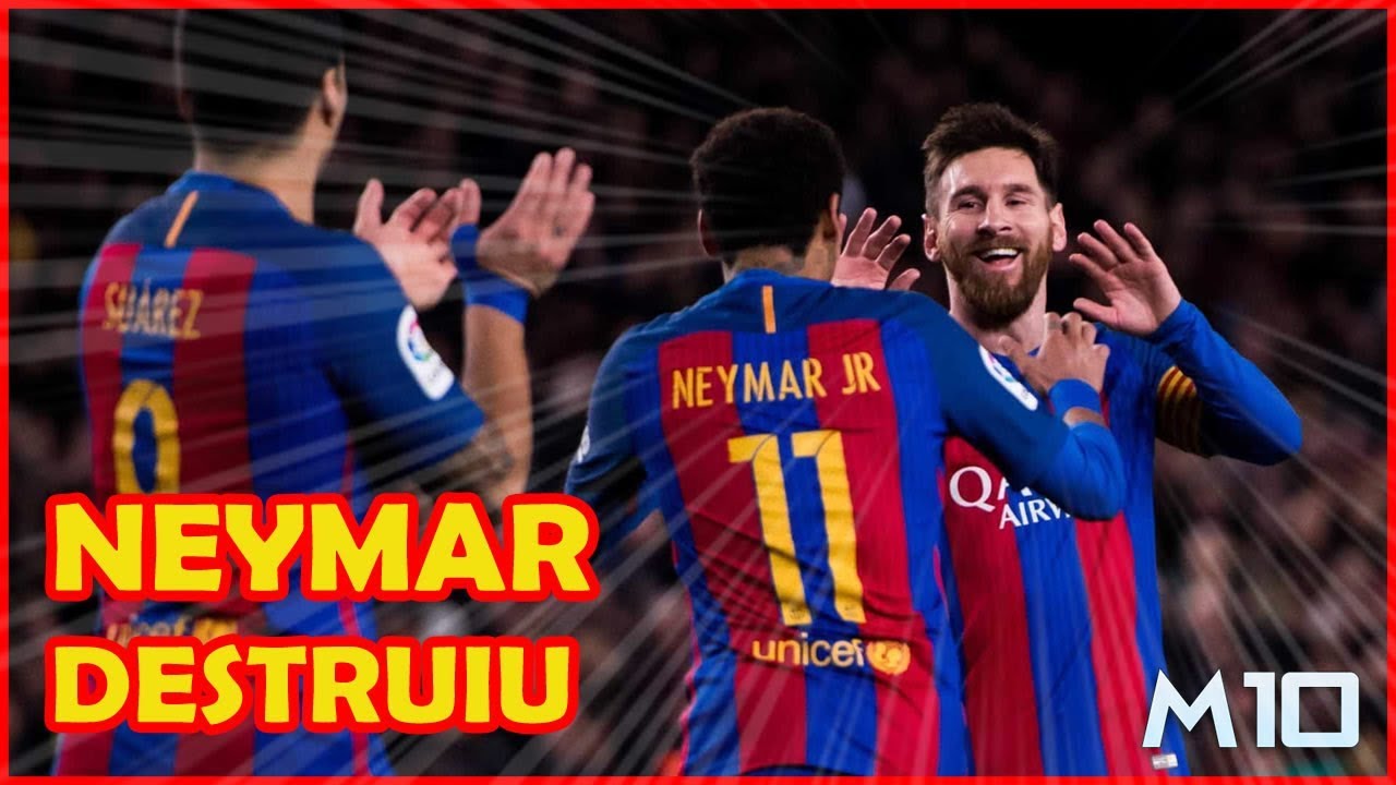 O DIA QUE NASCEU O TRIO MSN - O MELHOR TRIO DE ATAQUE DA HISTÓRIA - YouTube