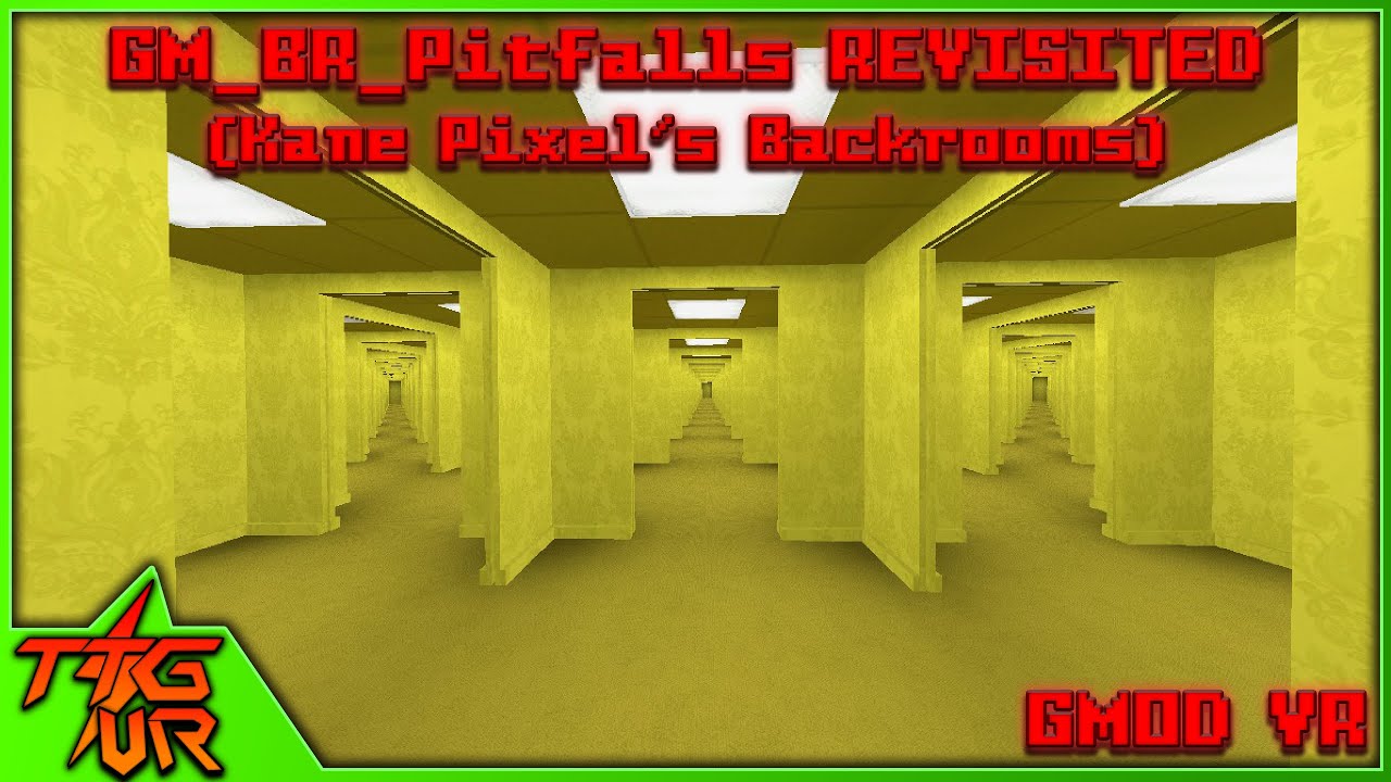 I Re-Entered Kane Pixel's Backrooms in VR... || GMOD VR: GM_BR_Pitfalls ...