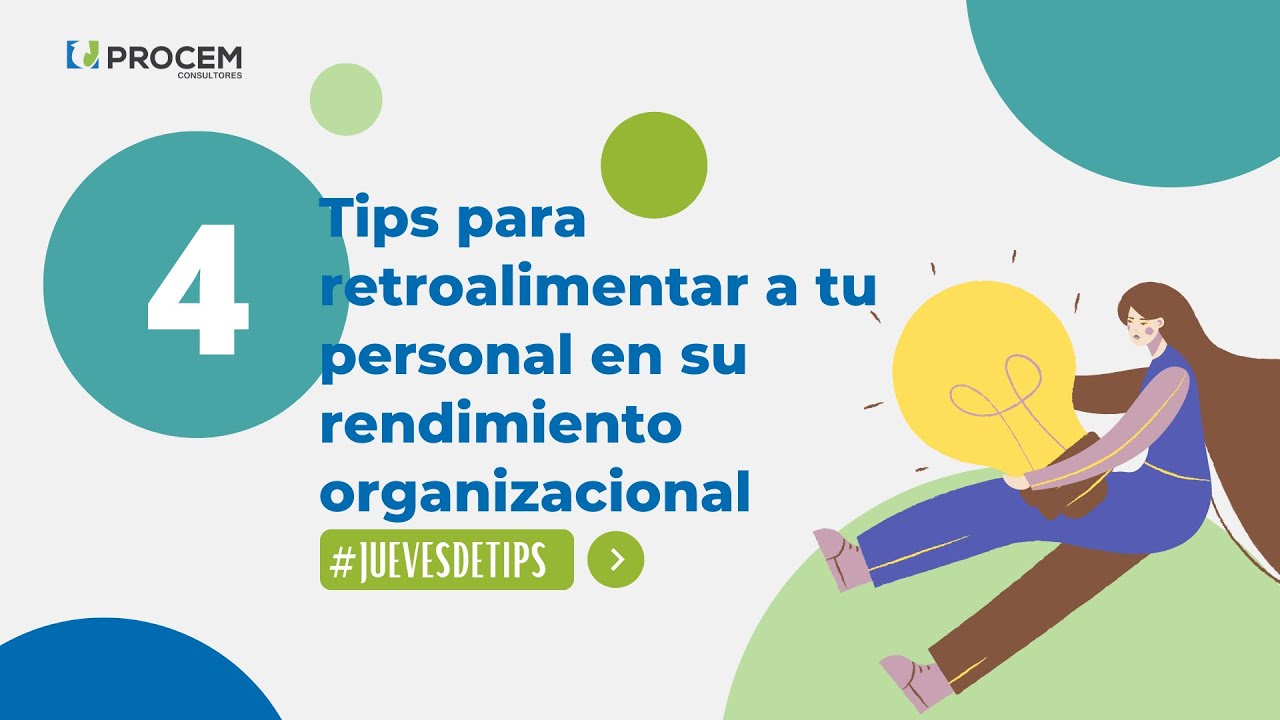 Tips para retroalimentar al personal - YouTube