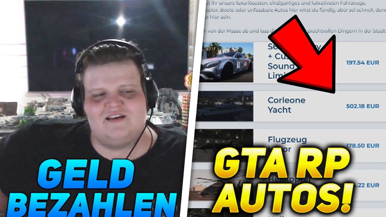 Exsl95 nimmt GTA RP Server HOPS! 😂 200 EURO für kostenloses AUTO | Exsl ...