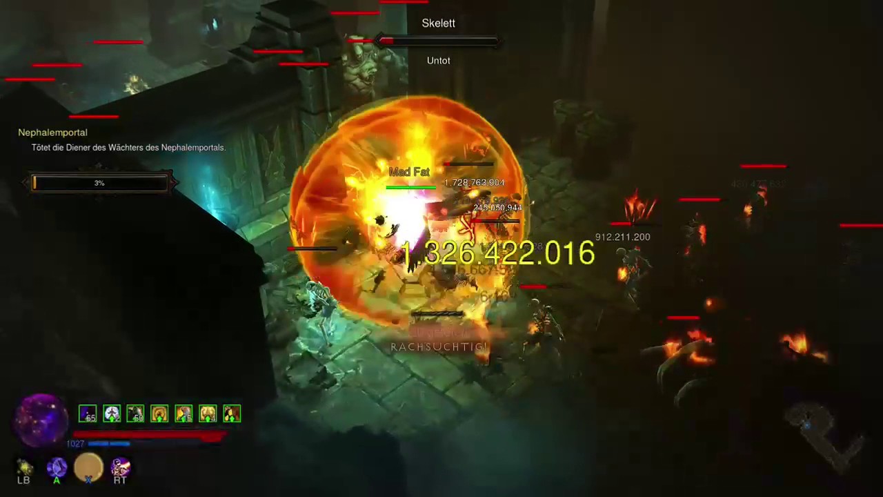 Diablo III -- Wizard Firebird/Archon Build 2.4.3 -- [Xbox One] - YouTube