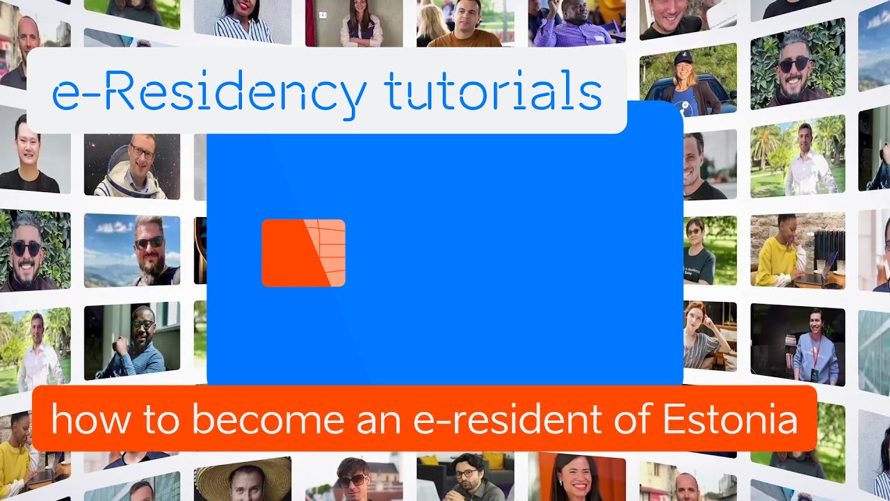 How to become an e-resident of Estonia | e-Residency Tutorials - YouTube