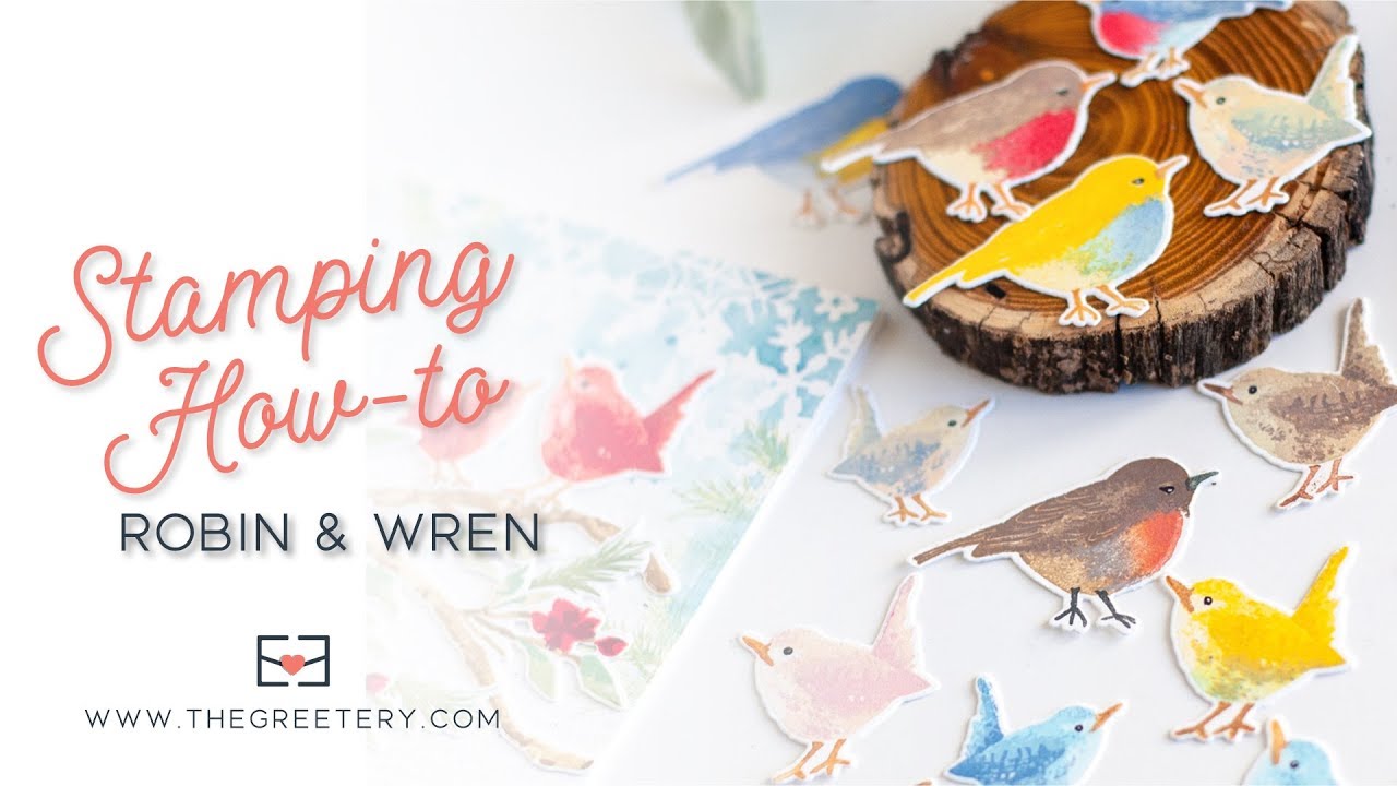Stamping How-to: The Robin & Wren set - YouTube