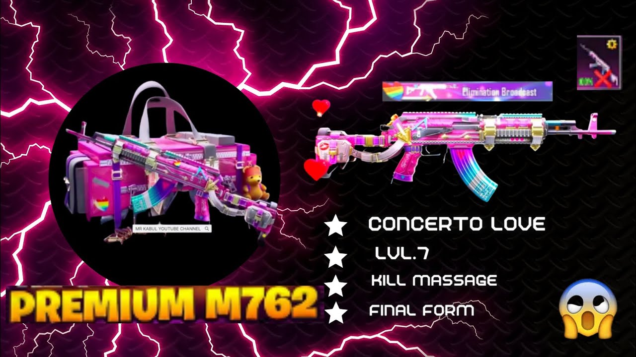 New Upgraded Skin M762 | Free Premium Crate Opening💸 | Finally I get ...