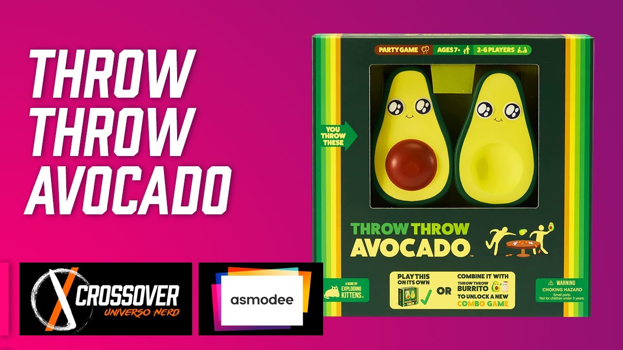 Asmodee Throw Throw Avocado - YouTube