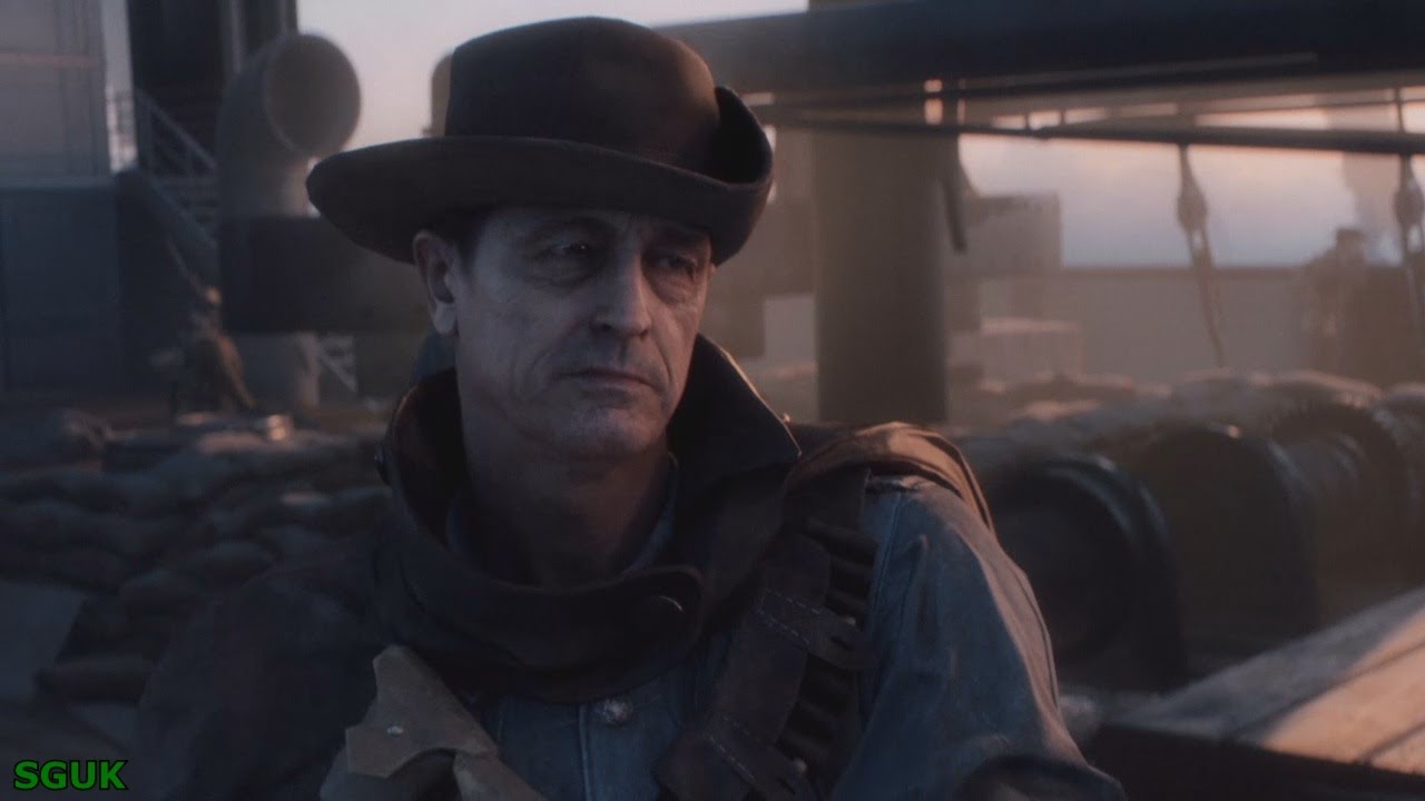 Battlefield 1 ALL Frederick Bishop Character Cutscenes Story Mode ...