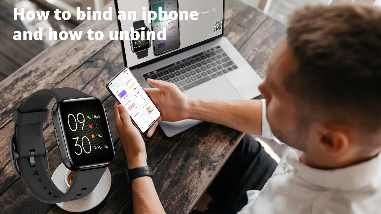 How to bind an iphone and how to unbind about the Q18 - YouTube