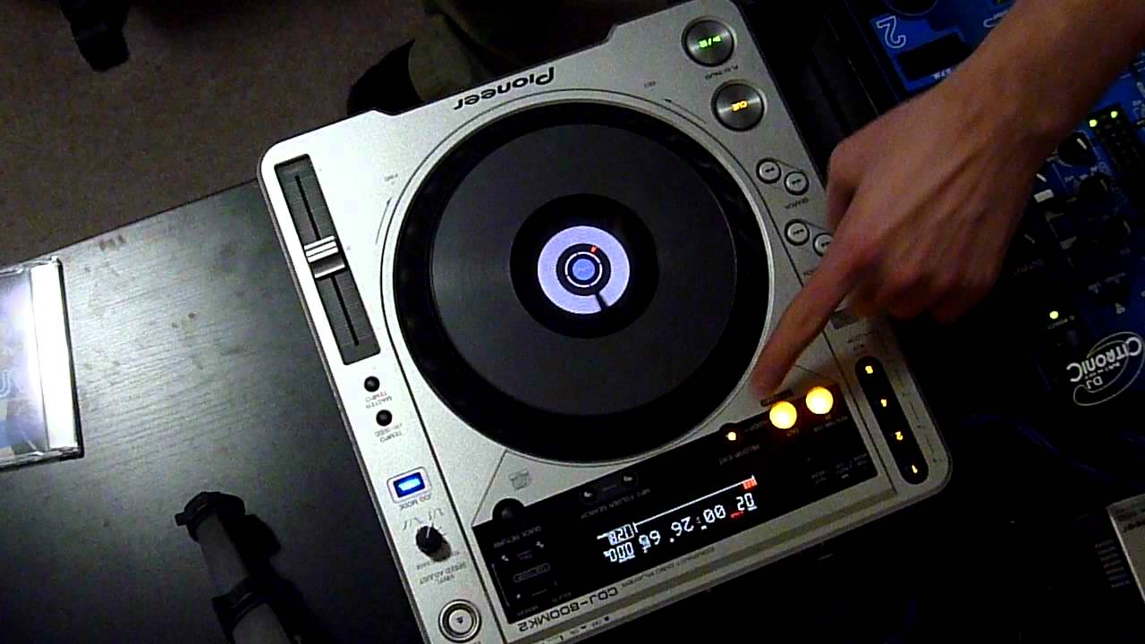 Testing Pioneer CDJ 800 MK2 - YouTube