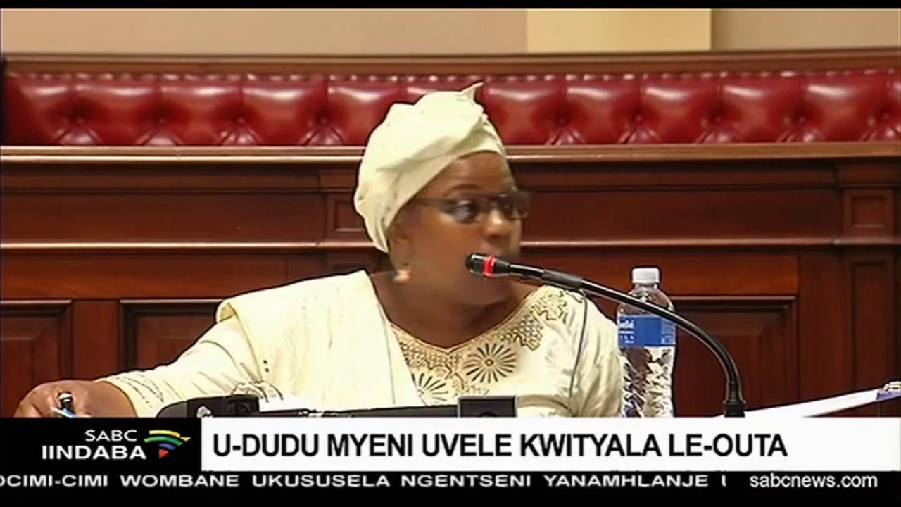 UDudu Myeni uvele kwityala leOuta - YouTube