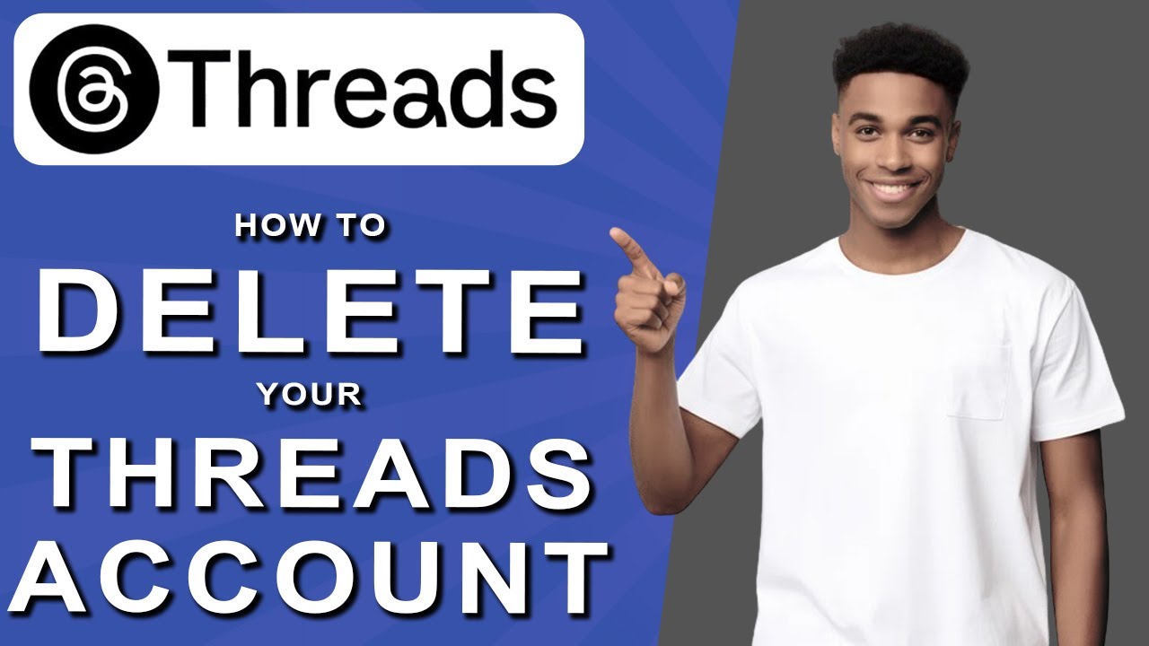 How to delete your threads account (2024) - YouTube