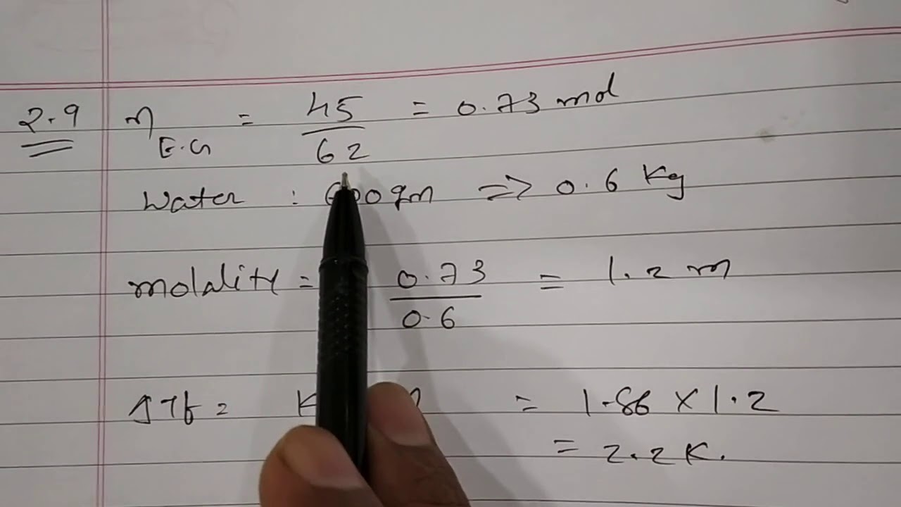 Std 12 Chapter 2 Kb & Kf Numericals - YouTube