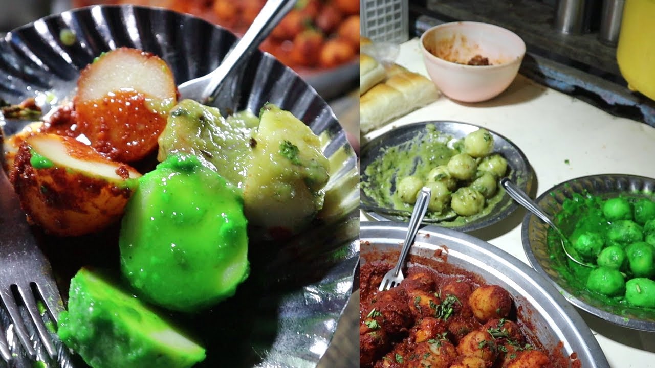 અલગ Type ના ભૂંગળા બટેકા || street food Bhavnagar || Husseni nasta Amba ...