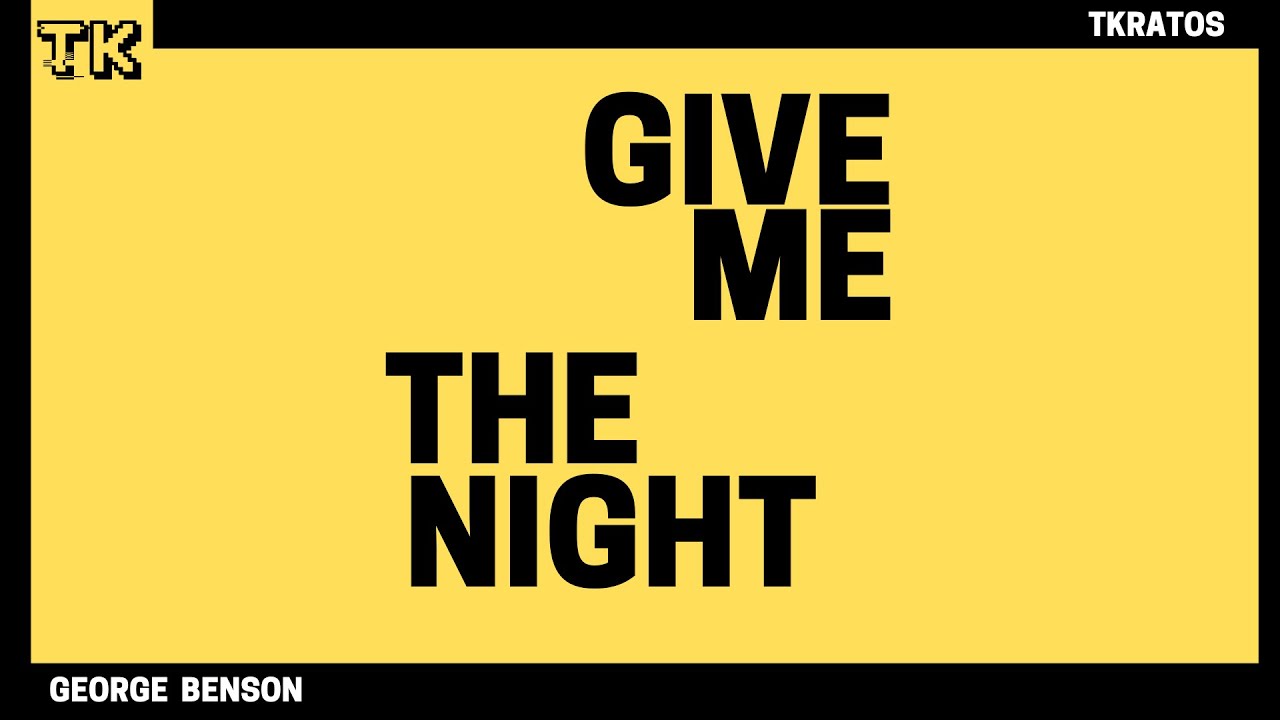 George Benson - Give Me The Night (Rosseta Remix) - YouTube