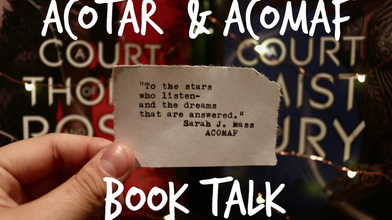ACOTAR + ACOMAF "I just finished reading and need to vent" Book Talk ...