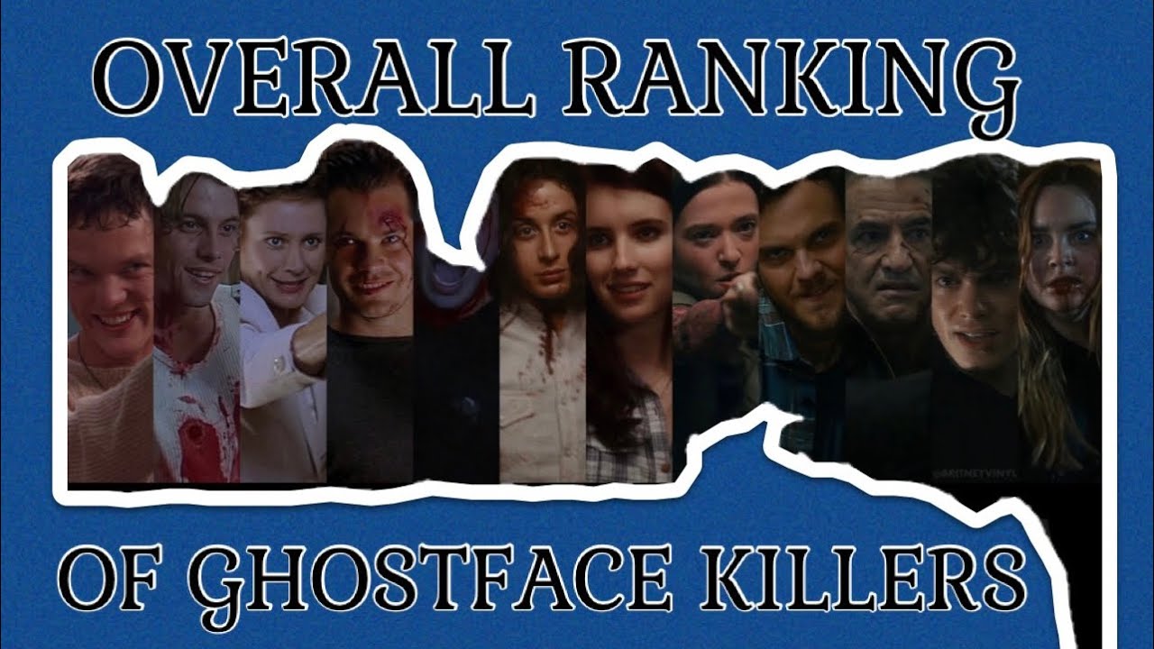 OVERALL RANKING OF GHOSTFACE KILLERS | SCREAM 1 - 6 - YouTube