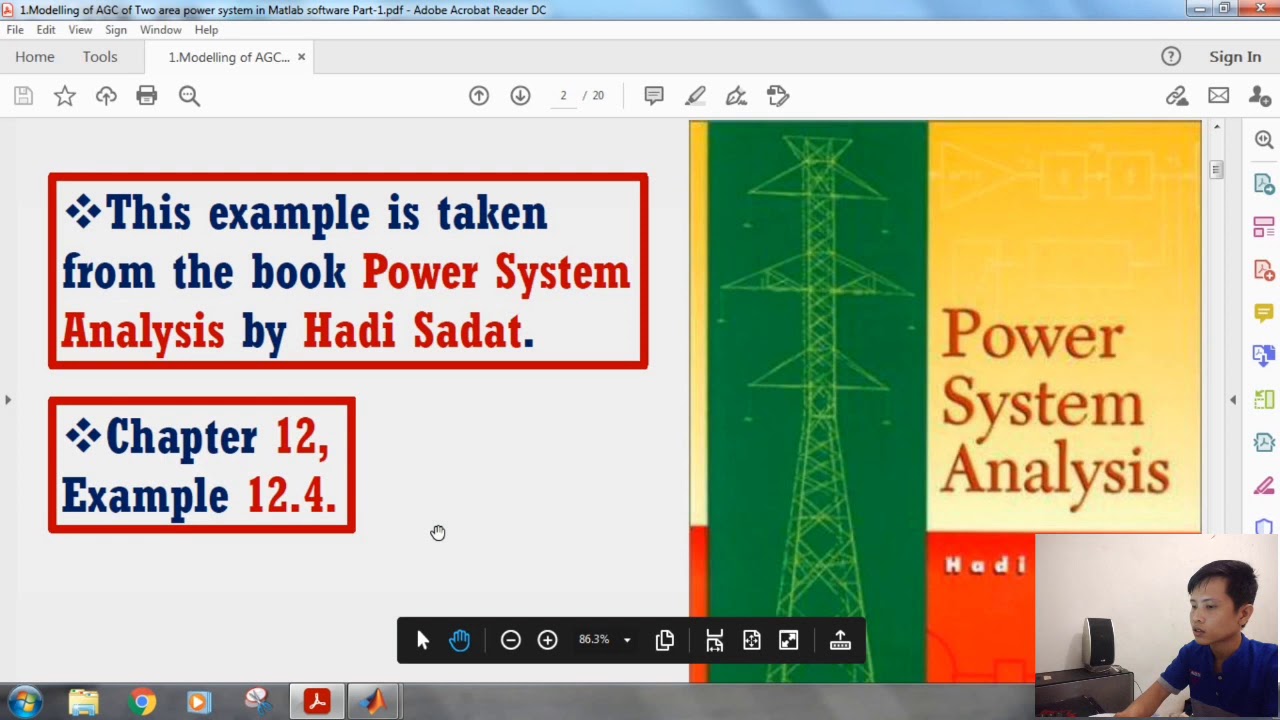 (Modelling of AGC of two area power system in Matlab software) - YouTube
