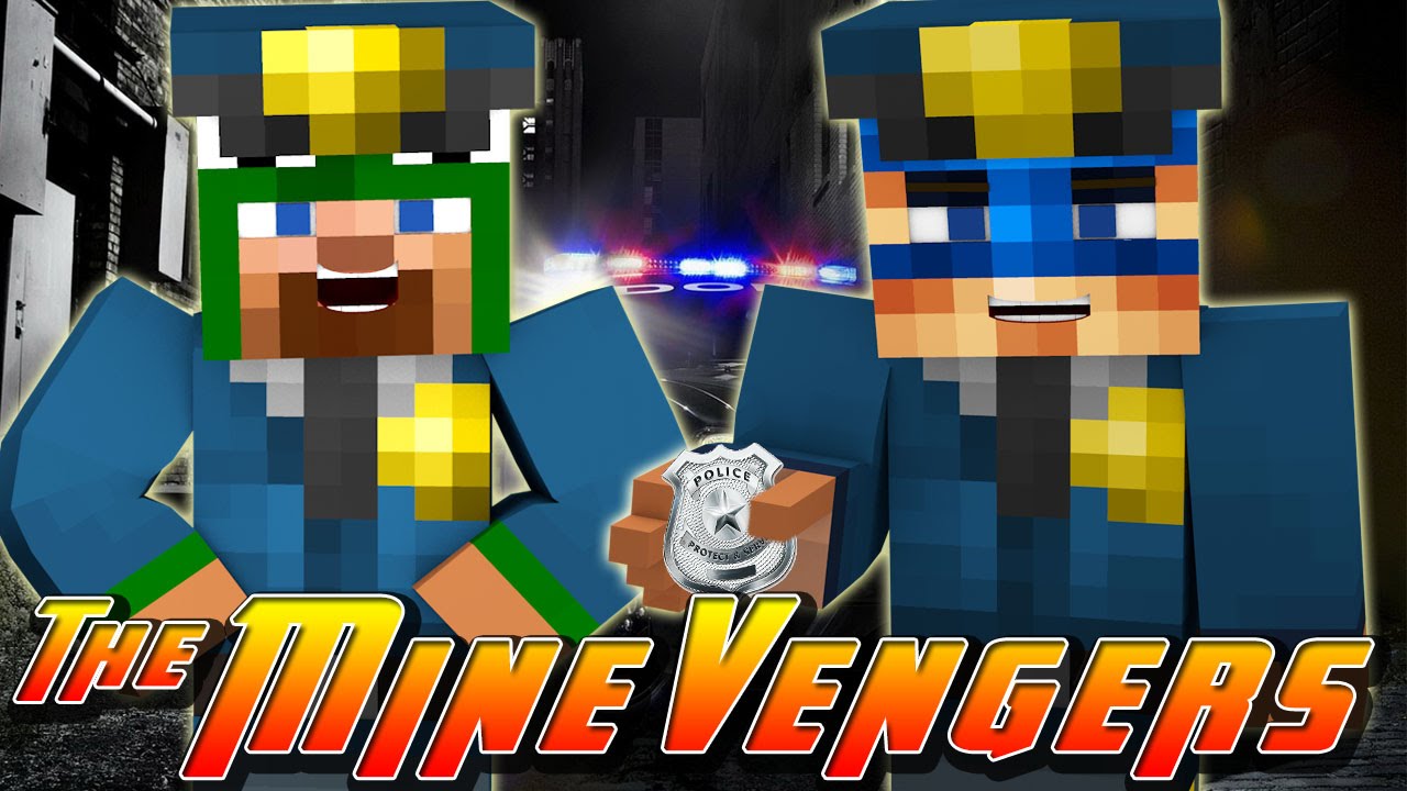 Minecraft MineVengers - Minecraft Jobs - POLICEMEN FOR THE DAY w ...